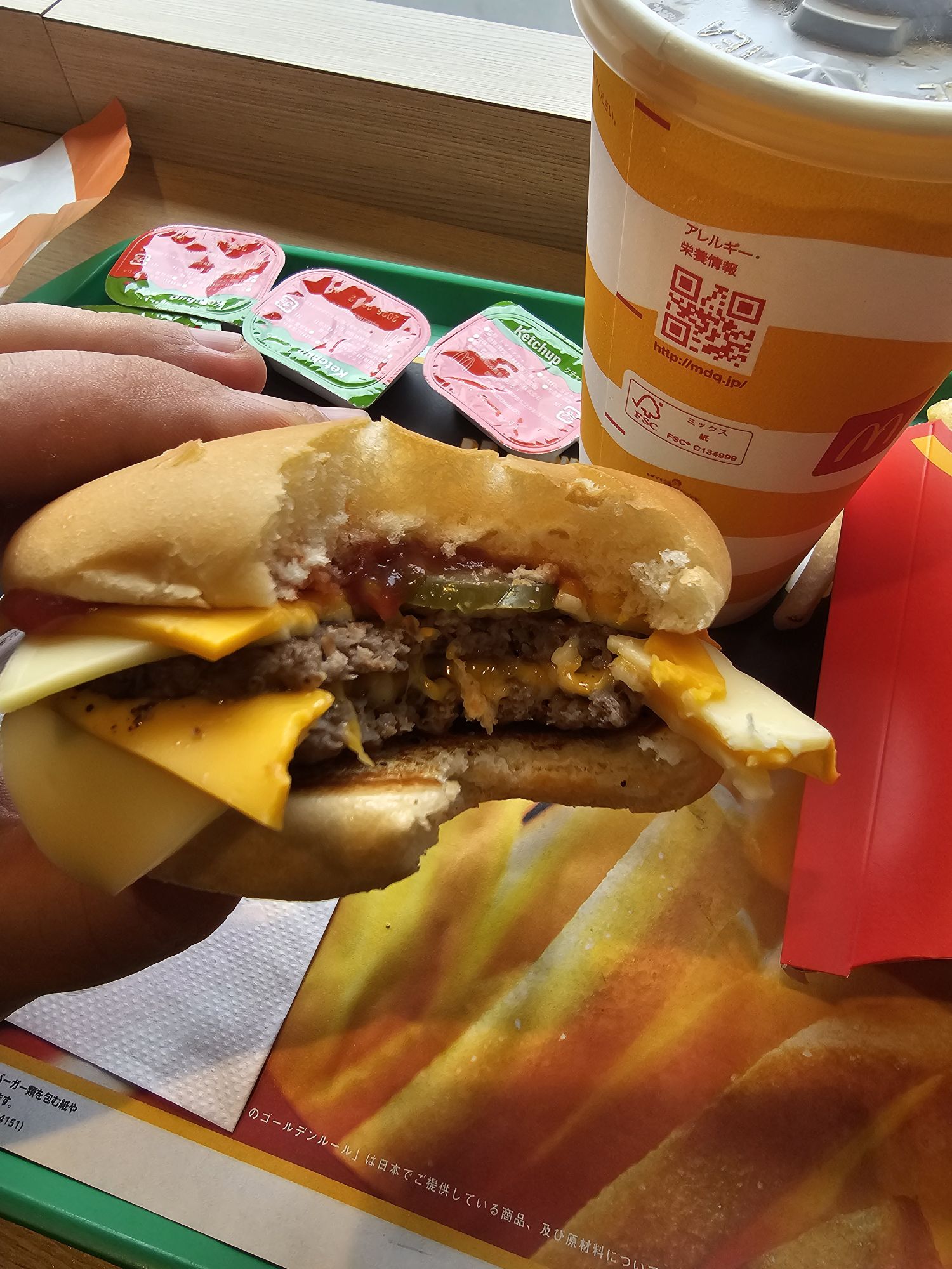 Cheese cheese double burger… – Sovereign Prime